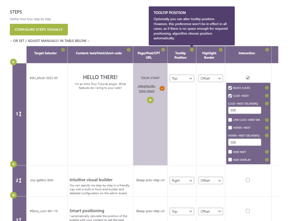 Intro Tour Tutorial PRO Plugin for WordPress | Deep Presentation